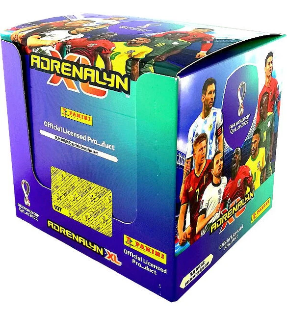 FIFA WORLD CUP QATAR 2022 Full Box 50 Packs Booster 400 cards NEW £96. ...