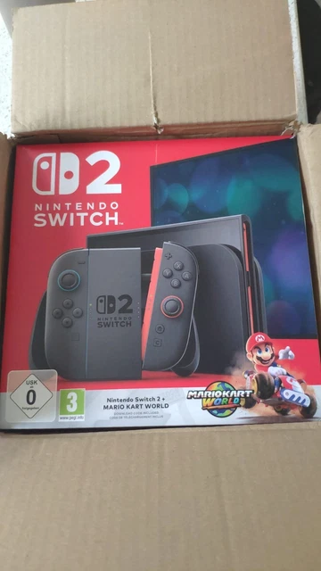 NINTENDO SWITCH 2 Mario Kart World Bundle - with Argos receipt £439.99 ...