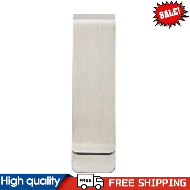 MINI BANKNOTES CLIPS Reusable ID Card Pocket Holder Simple for Men ...