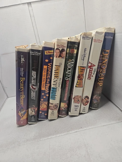 DISNEY VHS TAPES 8 Tapes £14.32 - PicClick UK