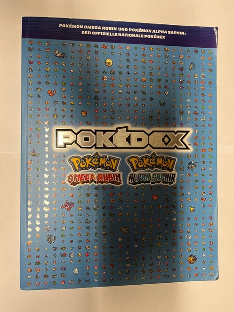 POKÉDEX POKÉMON OMEGA Rubino e Zaffiro Alfa Libro delle Soluzioni EUR 5 ...
