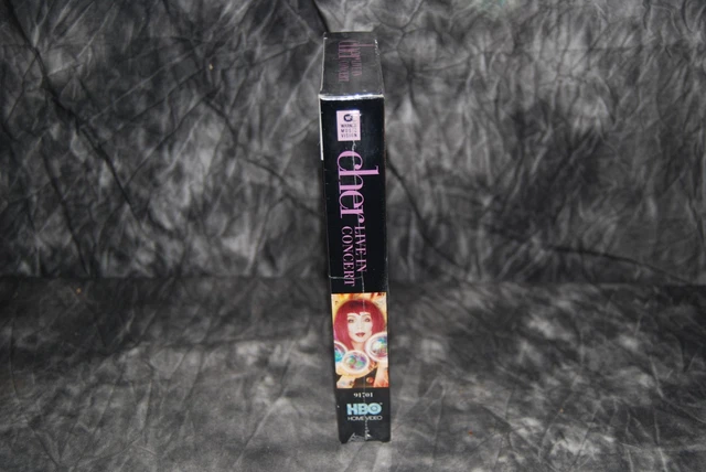 CHER LIVE IN Concert VHS 1999 Believe Tour NEW Sealed 3D Lenticular ...