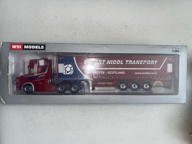 WSI STUART NICOL Transport Limited Edition Model Vlastuin T Cab Shotts ...