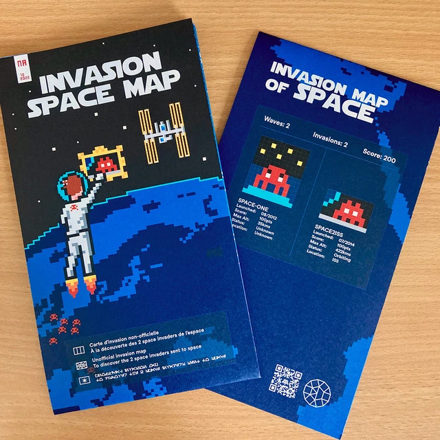 SPACE INVADER - Space Invasion map EUR 15,00 - PicClick FR