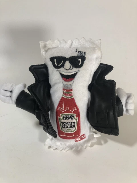 HEINZ TOMATO KETCHUP Leader Of The Packets 6" Stuffed Plush EUR 7,67 ...