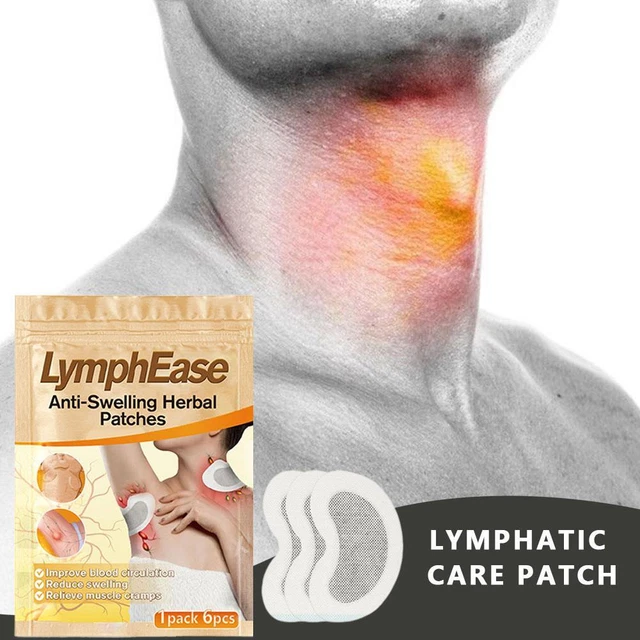 LYMPHATIC DETOX PATCH - For Swollen Lymph Glands, Lymph HOT 6Patches ...