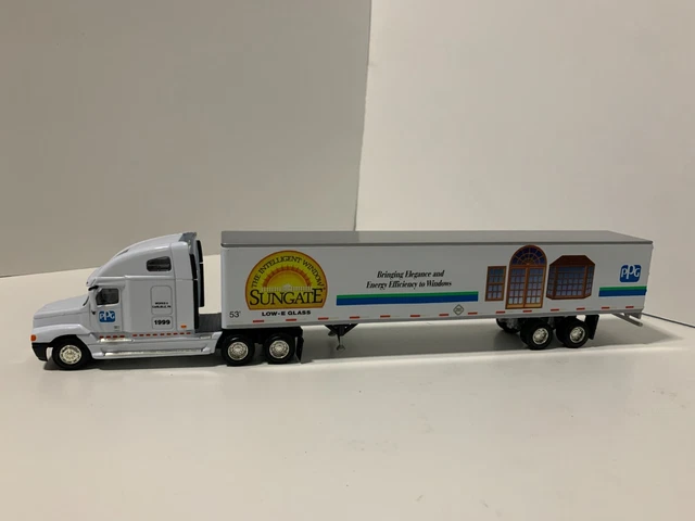 HARTOY PEM PPG Freightliner Tractor Trailer Semi 1/64 scale 53' van $39 ...