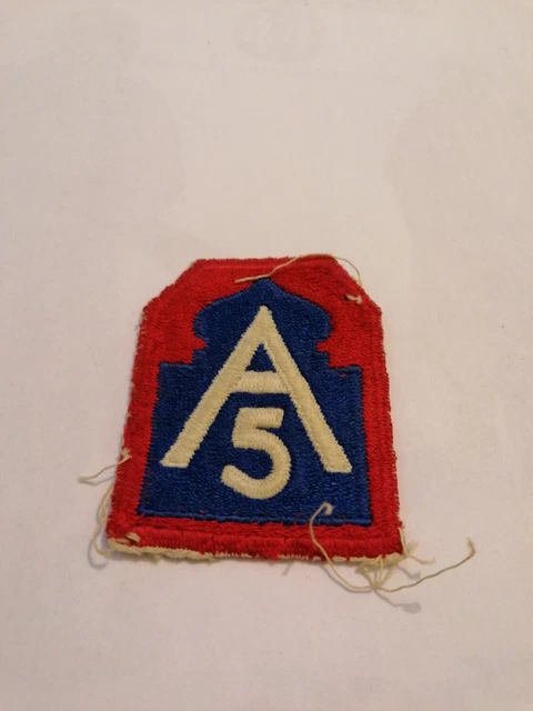 BEAU PATCH ARMEE us 5th ARMY ww2 original EUR 8,00 - PicClick FR