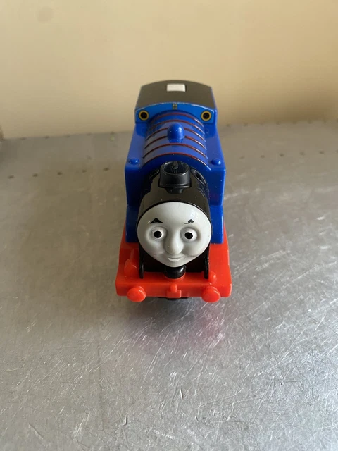 THOMAS THE TANK Engine Real Steam Along Trackmaster Train 2014 SSRC Toy ...