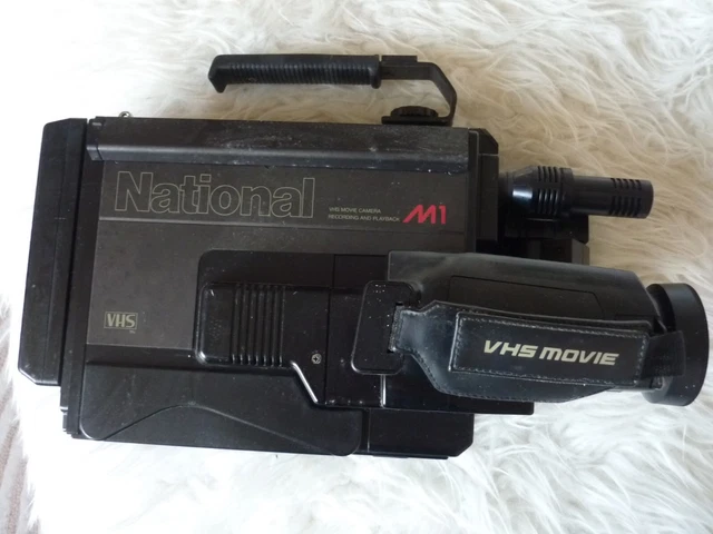 NATIONAL VHS MOVIE camera vhs m1 camera newvicon retro filming £38.00 - PicClick UK