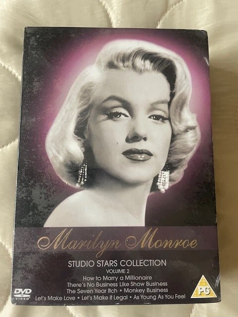 MARILYN MONROE - Studio Stars Collection Vol 2 (2007, DVD) 7 Disc ...