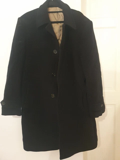 MARKS & SPENCERS Collezione Lanificio F.LLI Balli Coat Wool & Cashmere ...