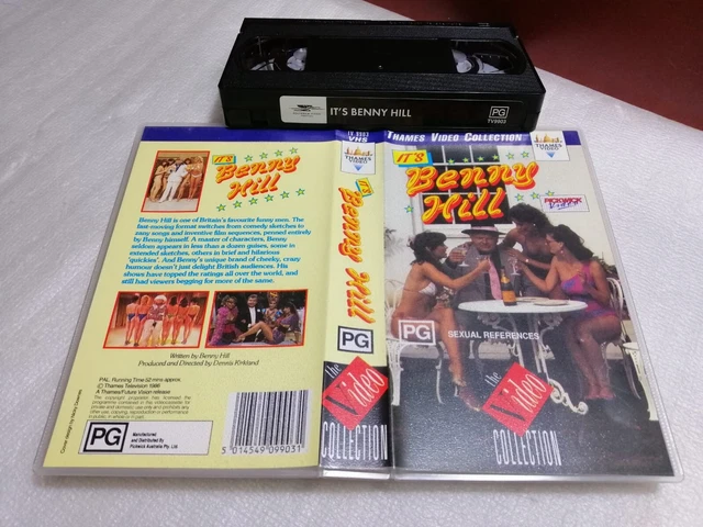 IT'S BENNY HILL (1986) - RARE Australian Pickwick/Polygram Vhs Issue ...