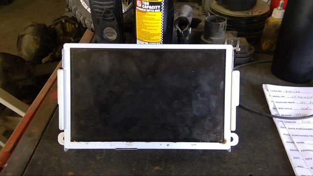 USED INFOTAINMENT DISPLAY fits: 2013 Ford Escape display center dash 8 ...