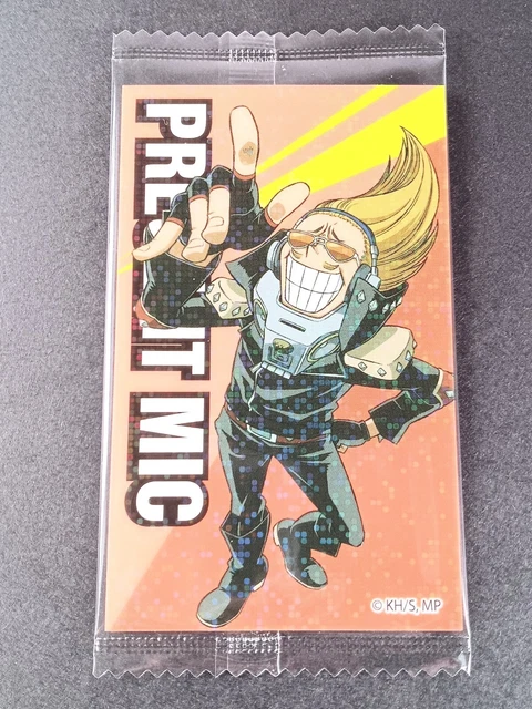 PRESENT MIC MY Hero Academia Wafer Sticker Seal Holo Japanese From ...