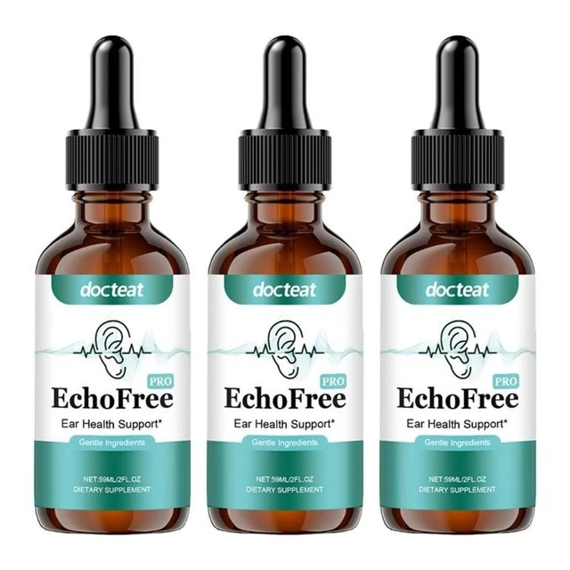 1-3PCS ECHOFREE TINNITUS Relief Echo Free Tinnitus Drops for Ringing ...