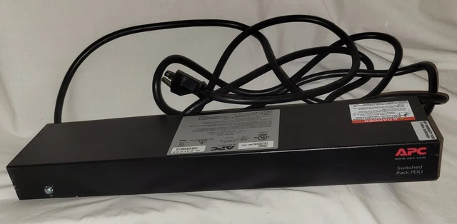 APC AP7900B SWITCHED Rack Power Distribution Unit w/ Power Cord Used ...