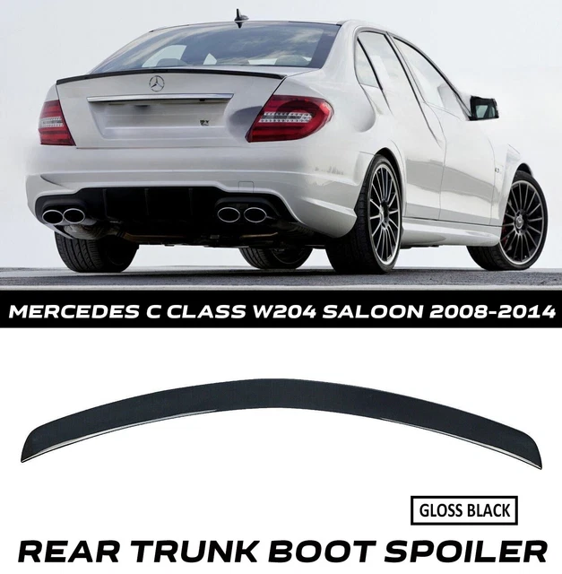 For Mercedes C Class W204 Saloon Amg Style Rear Trunk Boot Spoiler 08