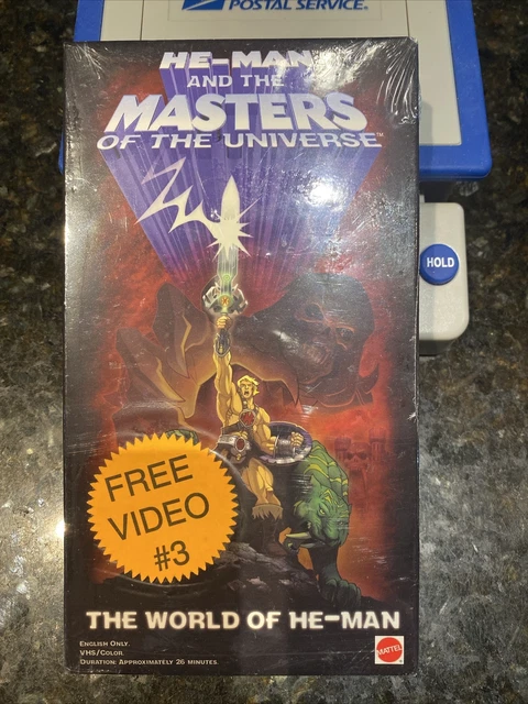 HE-MAN AND THE Masters of the Universe VHS The World of He-Man 2002 ...