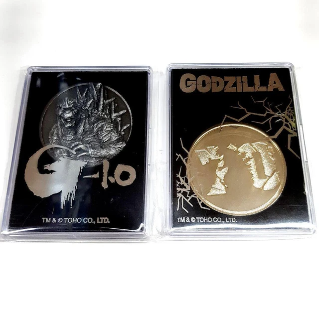 GODZILLA MINUS ONE Movie Godzilla-1.0 Medal Godzilla 70th Anniversary ...