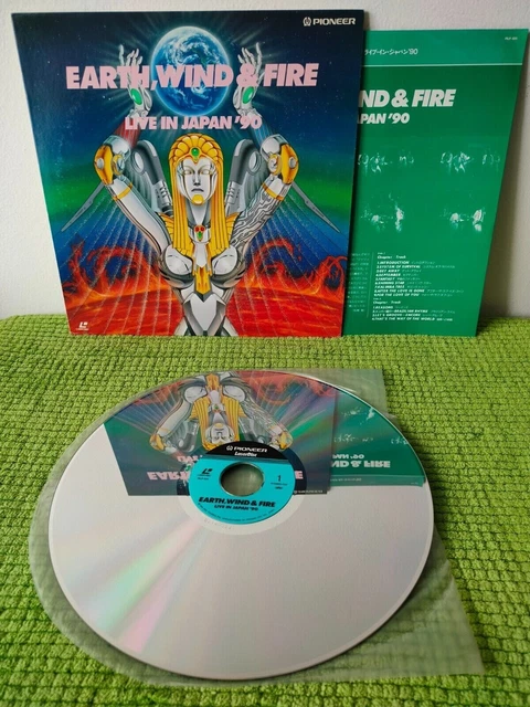 EARTH WIND & FIRE - Live in Japan 1990 Laserdisc, LD, NTSC EUR 9,00 ...