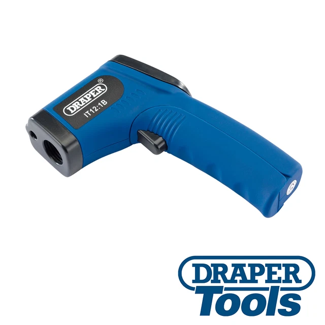 DRAPER 15101 INFRARED Laser Digital Thermometer 12:1 Test Measurement ...
