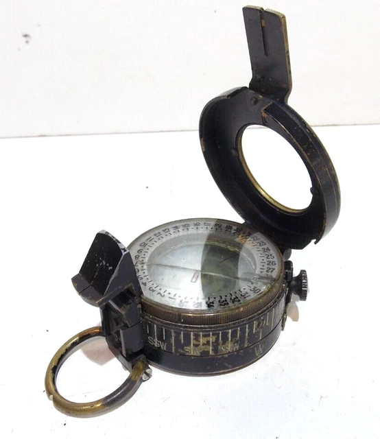 WWII 1942 BRITISH Army Military MK III Compass, T.G. & Co London No ...