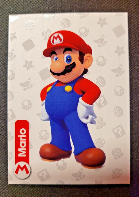 CARTE PANINI SUPER Mario - Character Card EUR 1,00 - PicClick FR