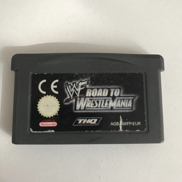 WWE ROAD TO Wrestlemania X8 (Nintendo Game Boy Advance, 2002) EUR 10,00 ...