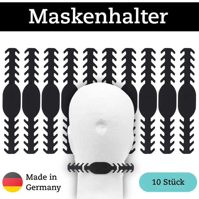 FACKELMANN MASKENHALTERUNG HINTERKOPF Maskenhalter Ohrenschoner f ...