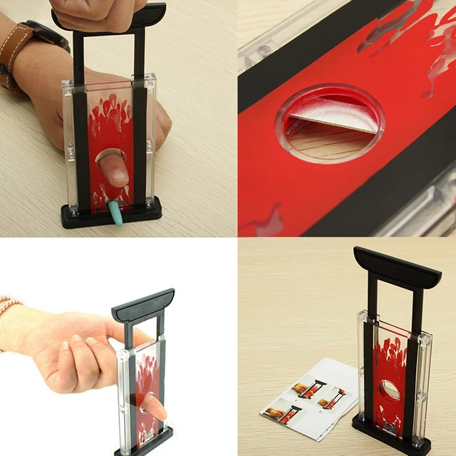 FINGER CUTTER CHOPPER Guillotine Magic Finger Hay Cutter Tool 、.LR $6. ...