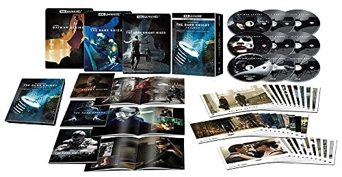 WARNER BROS. DARK Knight Trilogy Collector's Box 4K ULTRA HD & Blu-ray ...