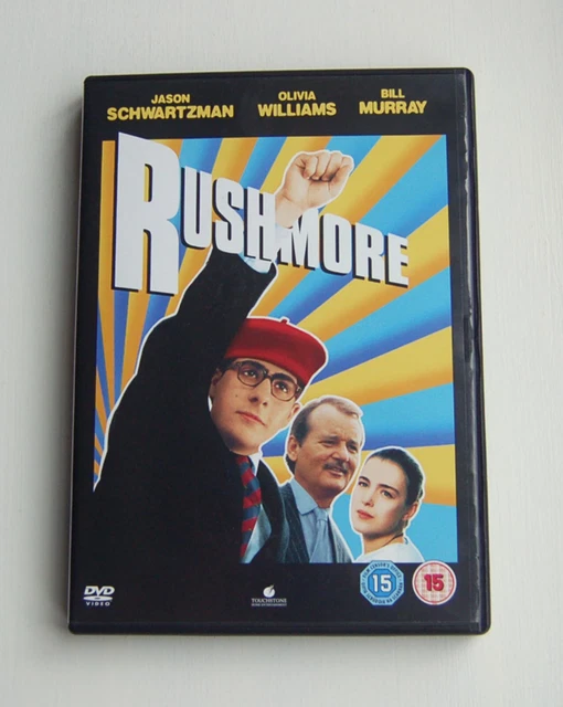 RUSHMORE - R2 DVD - Jason Schwartzman Bill Murray Olivia Williams - Wes ...