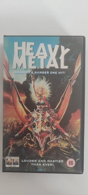 HEAVY METAL VHS American cartoon animation film £15.00 - PicClick UK