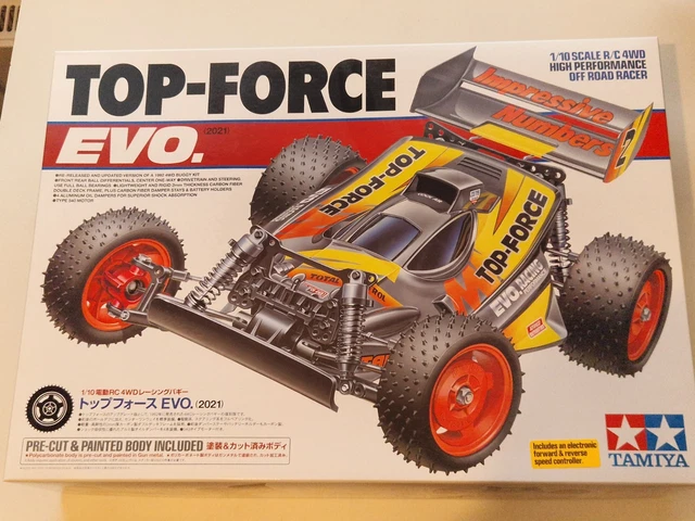 TAMIYA 47470 RC Top-Force Evo 1/10 4WD Model Kit £291.90 - PicClick UK