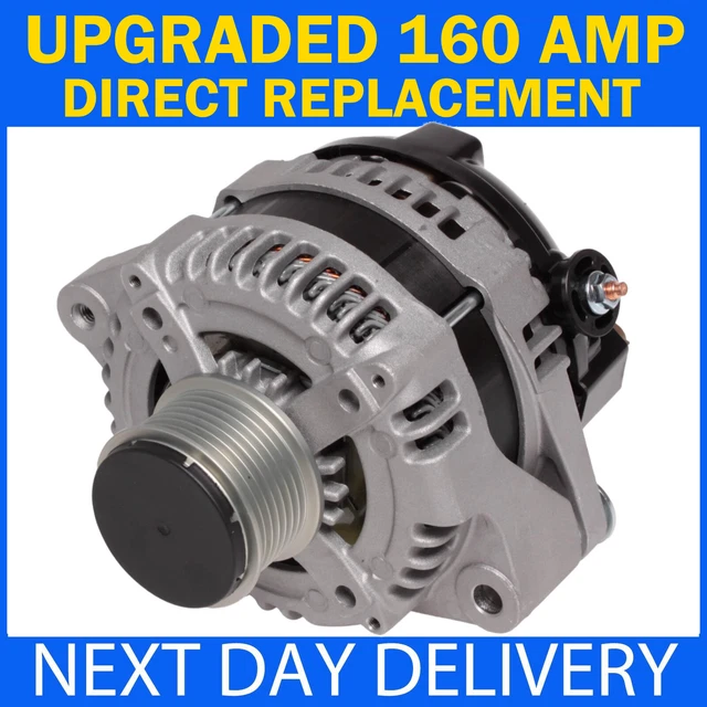 160AMP UPRATED ALTERNATOR fits TOYOTA LAND CRUISER J9 J12 J15 3.0 D-4D ...
