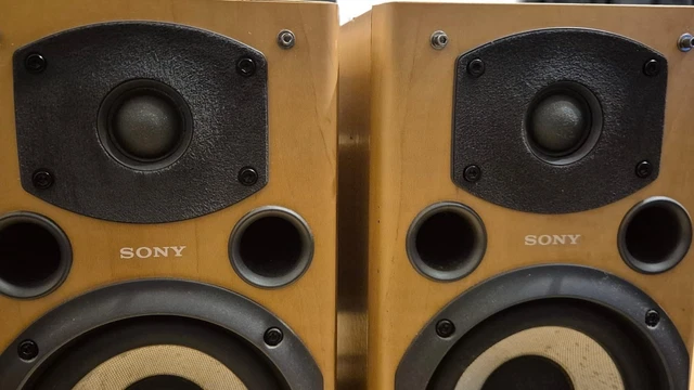 SONY SS-CSE1 HIFI Stereo Bookshelf Speakers £51.66 - PicClick UK