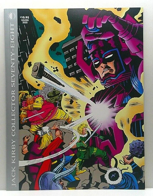 JACK KIRBY COLLECTOR #78 Steve Rude John Romita Thor Galactus Silver ...