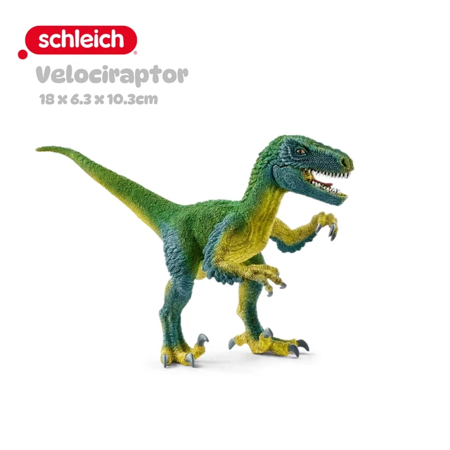 SCHLEICH® VELOCIRAPTOR DINOSAUR Toy | Raptor Model Figurine | New £14. ...