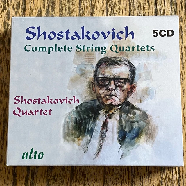 SHOSTAKOVICH COMPLETE STRING Quartets, The Shostakovich Quartet [5 x CDs] £12.00 - PicClick UK