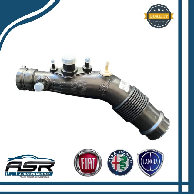 MANICOTTO TUBO ASPIRAZIONE Intercooler Originale Fiat Bravo Delta 1.4 B 51892770 EUR 139,90 ...