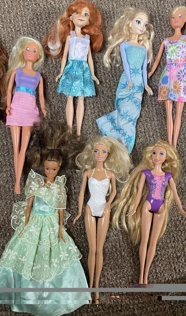 DOLLS BUNDLE BARBIE Steffi princess frozen £21.39 - PicClick UK