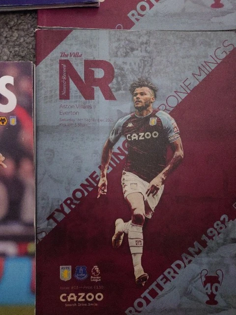 ASTON VILLA 12 Programme Bundle From The Period 2016 - 2024 £3.00 ...