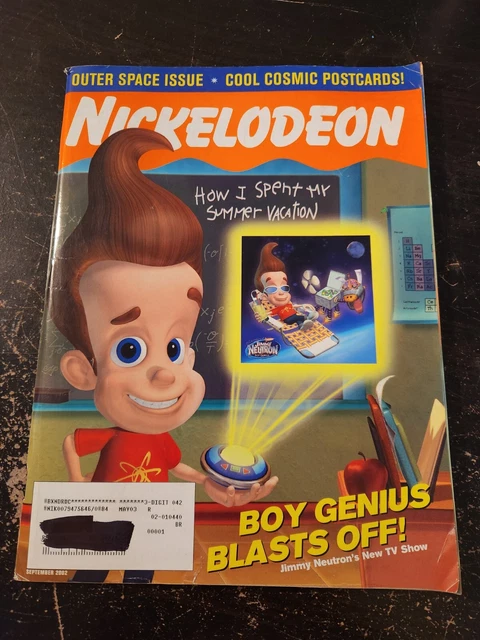 NICKELODEON MAGAZINE SEPTEMBER 2002 Boy Genius Blasts Off £7.76 ...