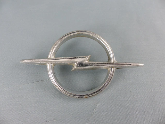 OPEL ANCIEN sigle monogramme insigne logo emblème badge capot coffre ...