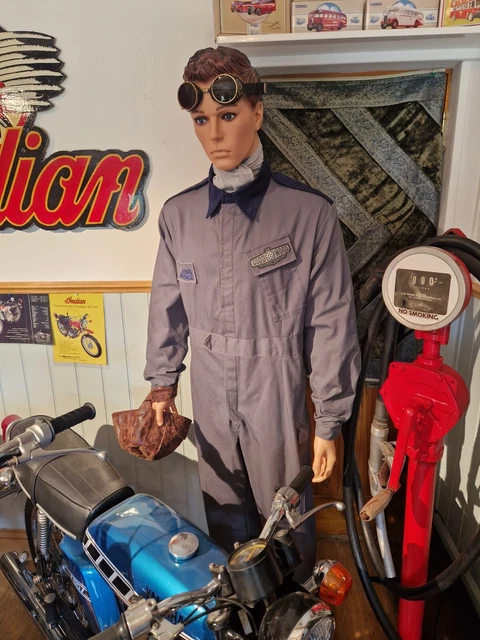 RETRO/ VINTAGE MALE mannequin in Goodwood Revival overalls. £300.00 ...