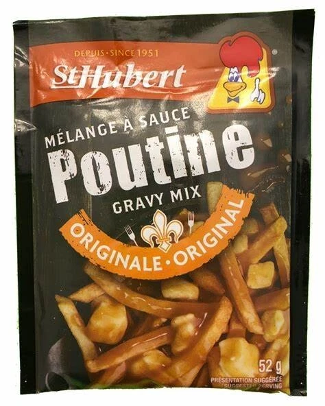 6 PACK St Hubert Original POUTINE Sauce Mix 52g Each FRESH TOP SALE $17 ...