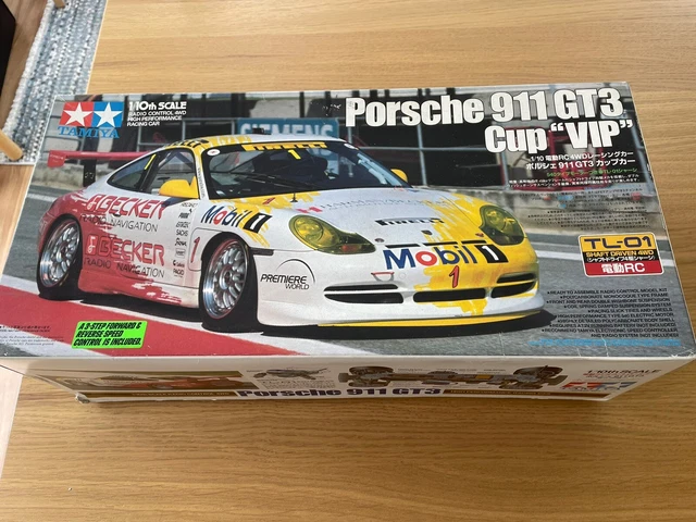 2001 TAMIYA PORSCHE 911 GT3 CUP "VIP" 1/10 MASSSTAB R/C 4WD 58283 EUR ...