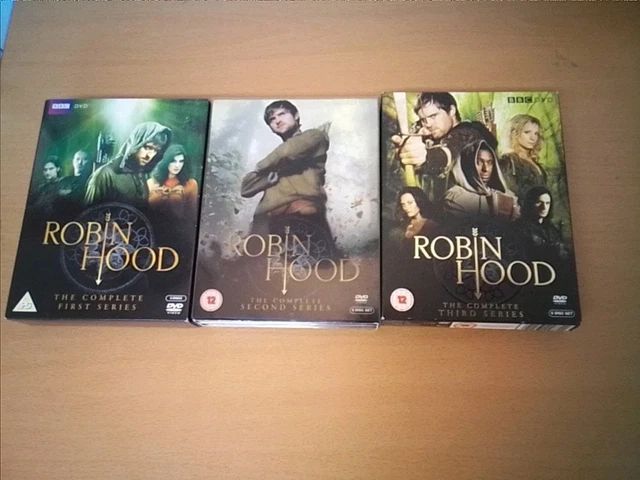 ROBIN HOOD COMPLETE Collection BBC Series 1-3 DVD £14.99 - PicClick UK