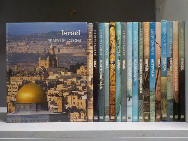 LIBRARY OF NATIONS Time Life 1991 18 Books ID4839 £22.00 - PicClick UK